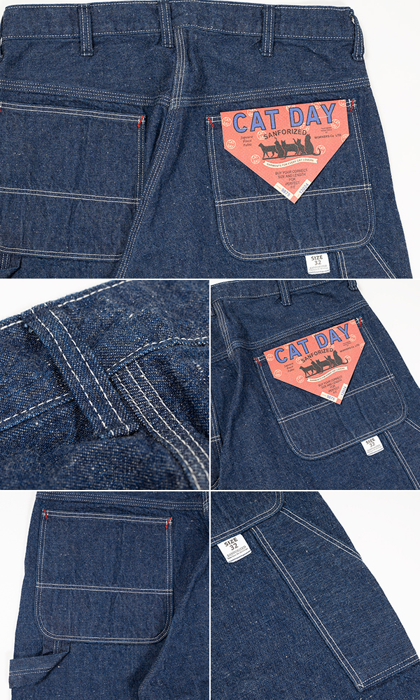 WORKERS ワーカーズ 9.5oz.デニム|ワークパンツ|ペインター『CAT DAY