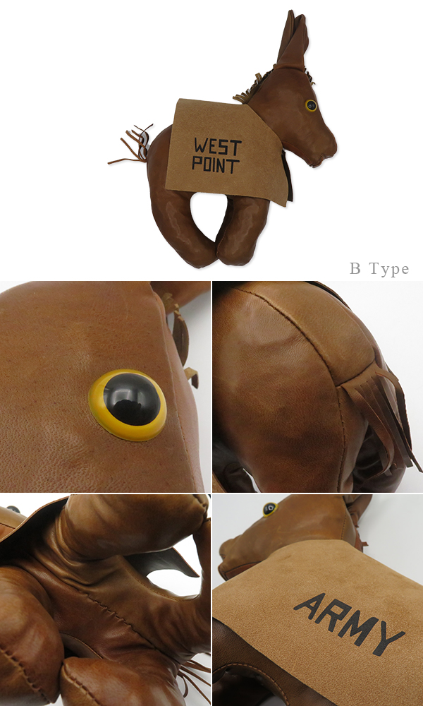 WAREHOUSE ウエアハウス ハンドメイド|レザー|マスコットドール『GENUINE LEATHER MASCOT DOLL USMA ...