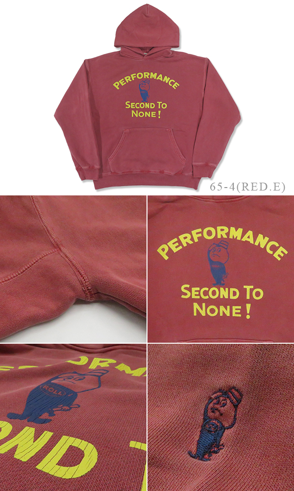 BARNS バーンズ ピグメント|プルオーバー|パーカー『Super Heavy Weight Hoodie ROLL BOY』【アメカジ・カレッジ】BR-25356