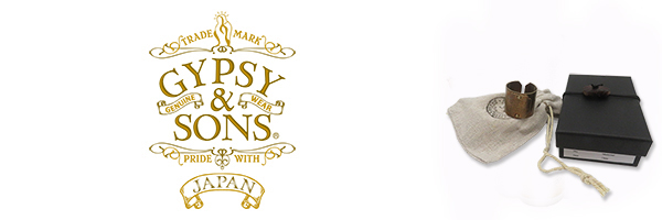 GYPSY＆SONS ジプシーアンドサンズ Made in Japan|ALAROG|真鍮|スカーフリング『SCARF RING』【アメカジ・モーターサイクル】GS2429992