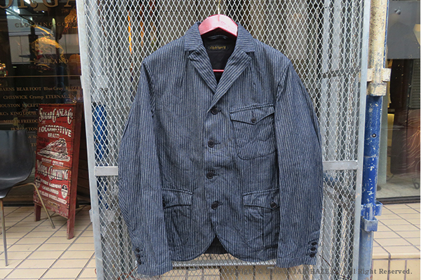 ORGUEIL オルゲイユ インディゴドビー|サックジャケット『Indigo Dobby Jacket』【アメカジ・ワーク】OR-4325