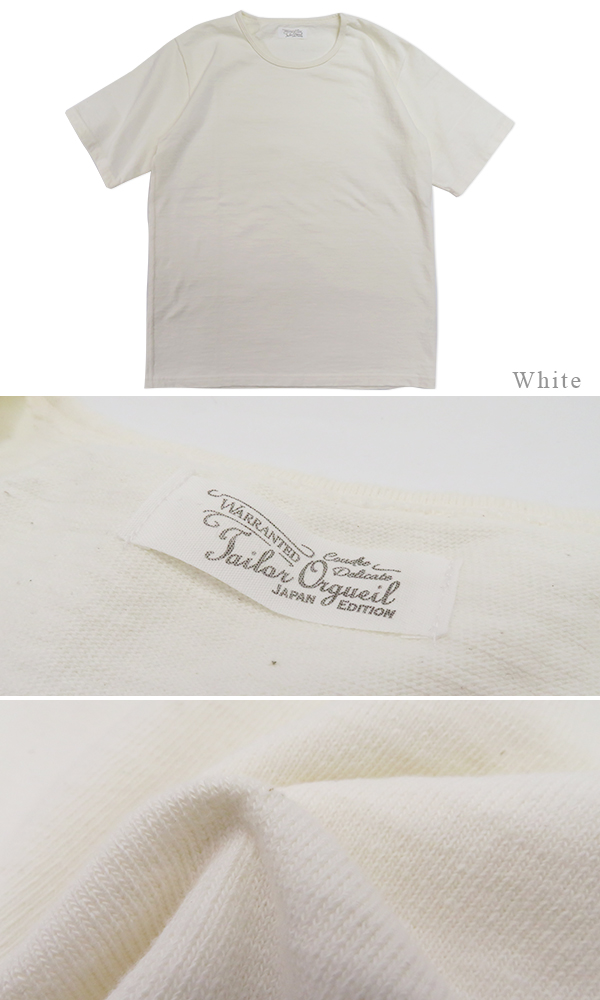 ORGUEIL オルゲイユ 半袖|クルーネック|Tシャツ『Crew T-Shirt